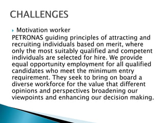 Presentation PETRONAS.pptx | Human Resources | Business