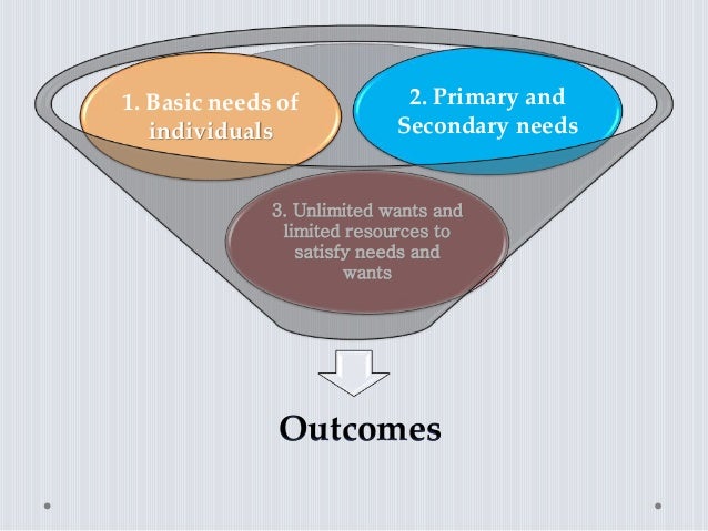 Basic Needs and Wants: Grade 7 EMS