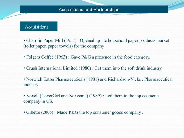 Presentation Procter & Gamble | PPT