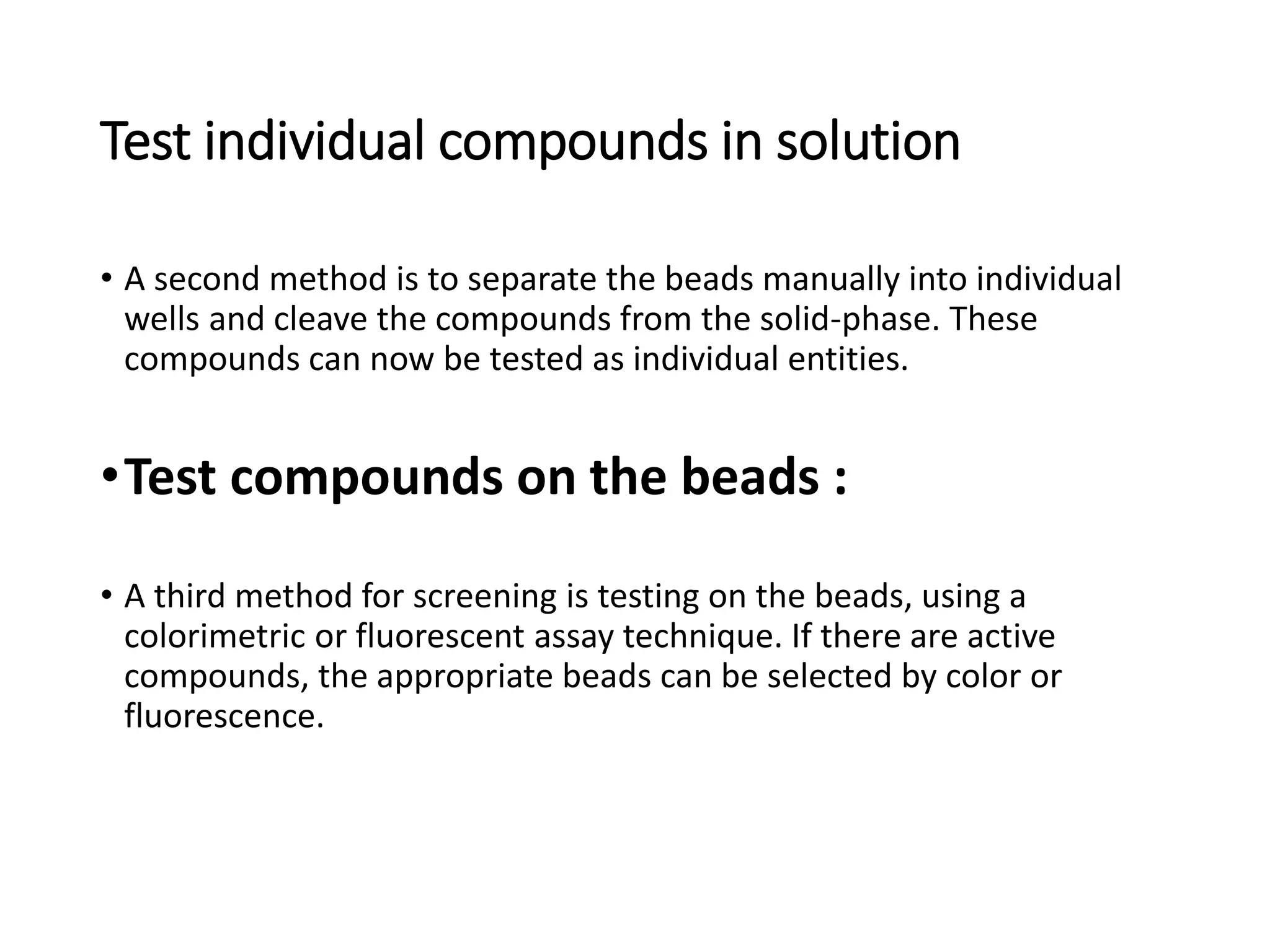 HIGH THROUGHPUT SCREENING Technology | PPTX