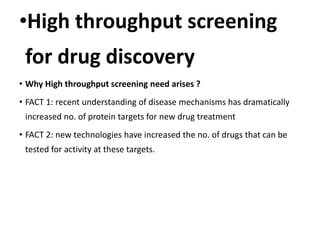 HIGH THROUGHPUT SCREENING Technology | PPTX