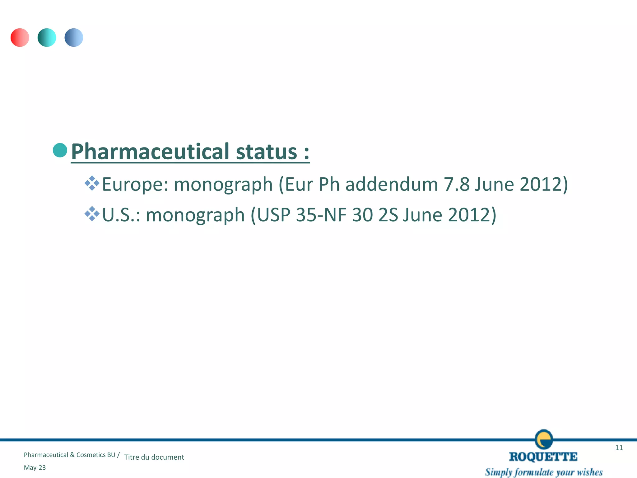 Presentation_Pharma_Training_LYCOAT_READILYCOAT_XP_06_2012.ppt