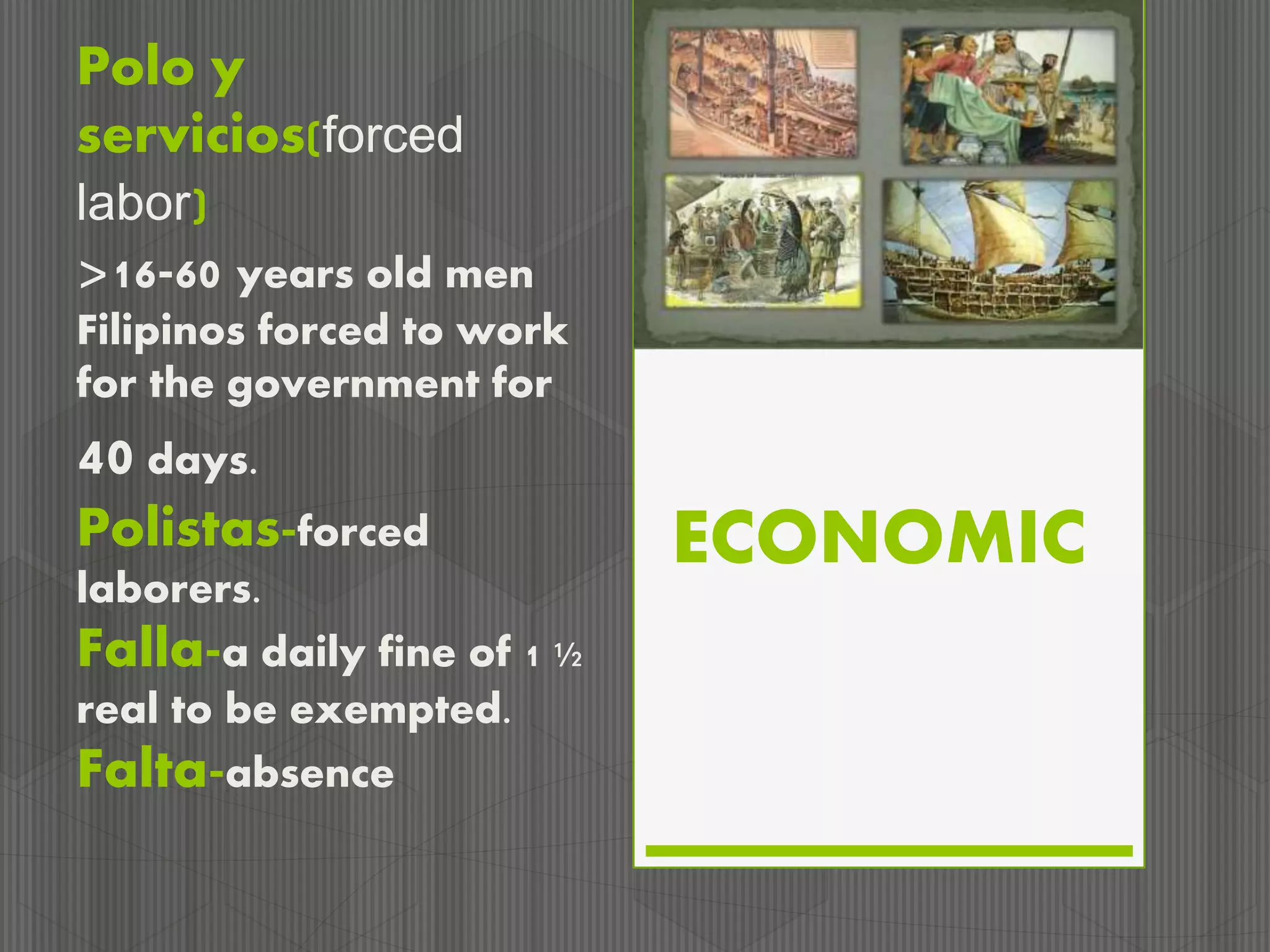 economic and social conditon during spanish rule | PPTX