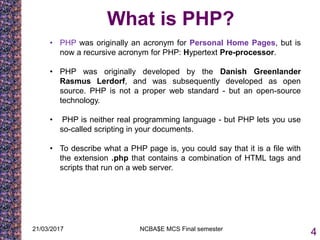 Presentation php | PPT