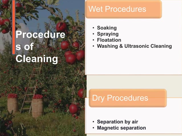 Unit Operations followed in Food Processing. | PPT