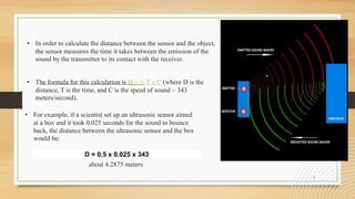 Ultrasonic sensors | PPTX