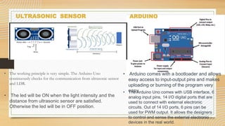 Ultrasonic sensors | PPTX