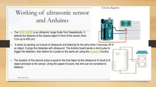 Ultrasonic sensors | PPTX