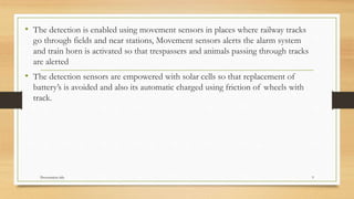 Ultrasonic sensors | PPTX