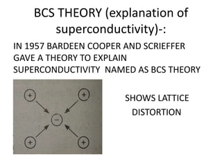 physics presentation superconductors | PPTX