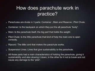 Final Presentation Physics 121- Parachute. | PPTX