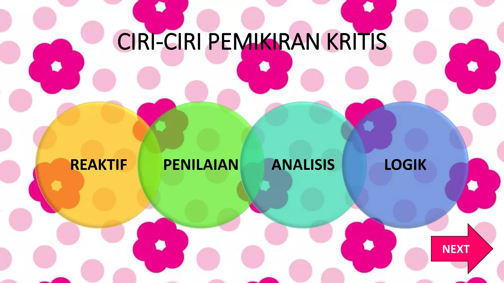 pemikiran kritis dan kreatif | PPTX