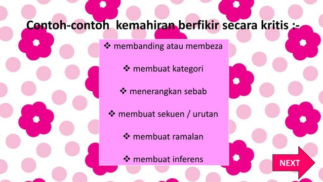 pemikiran kritis dan kreatif | PPTX