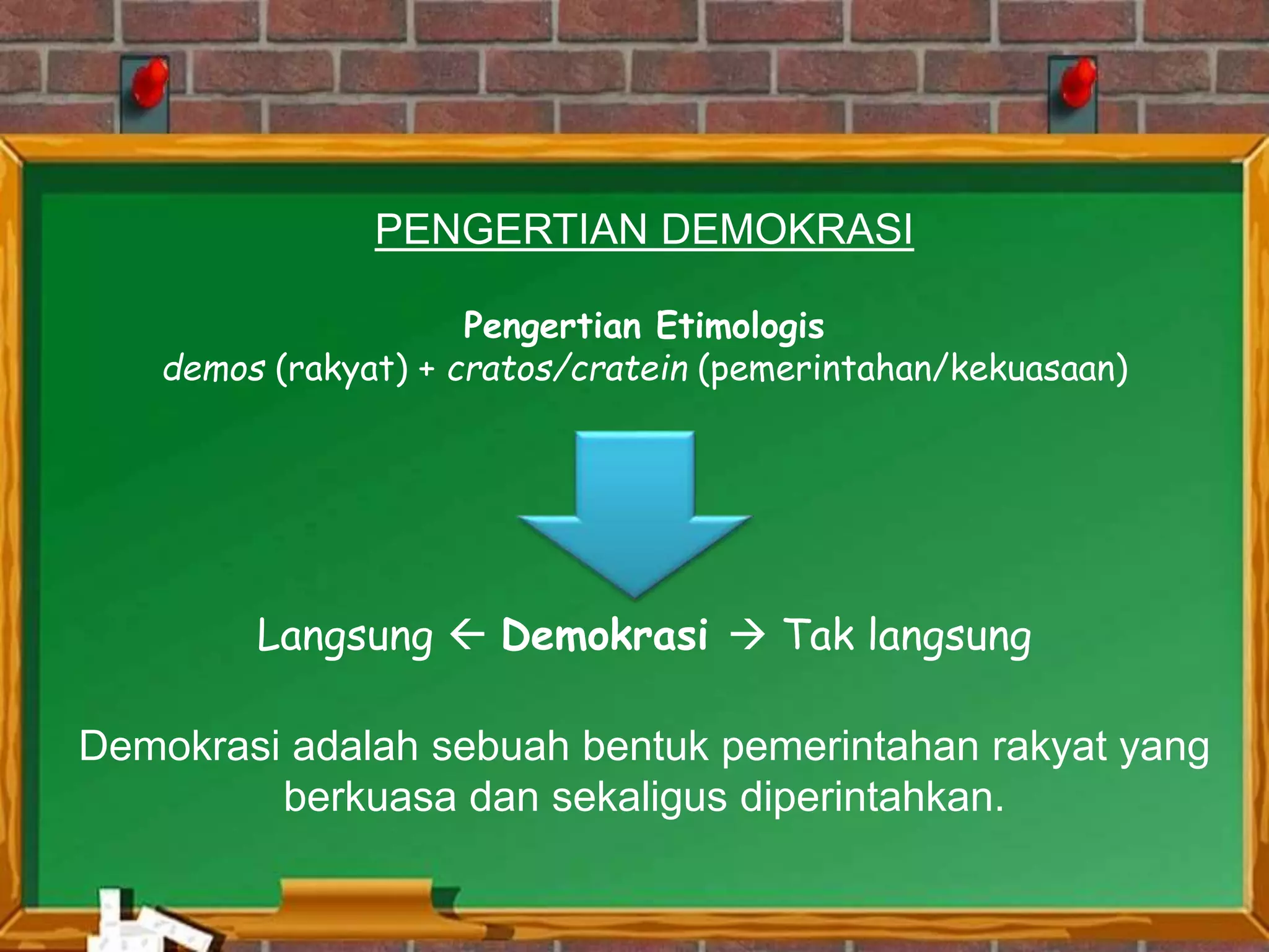PPT Demokrasi (Democracy and Rule of Law) | PPTX