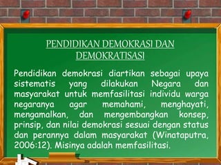 PPT Demokrasi (Democracy and Rule of Law) | PPTX