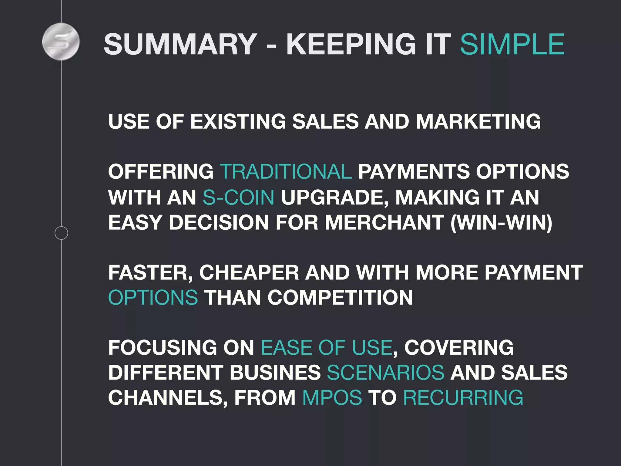 COINSPACE Presentation plan | PPT