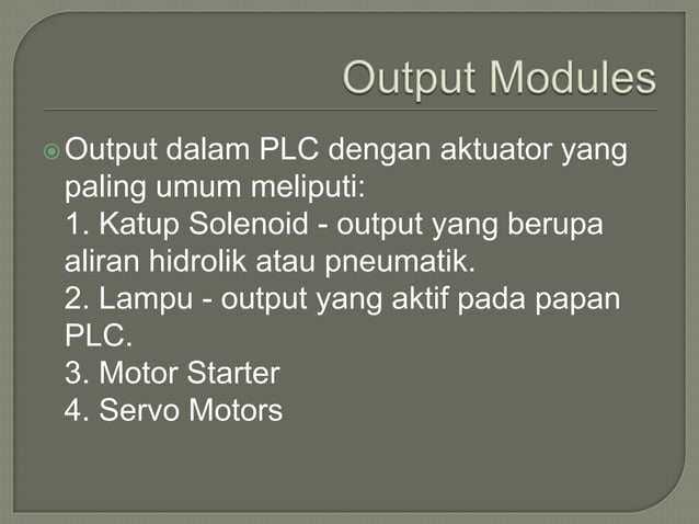 PLC Hardware | PPTX