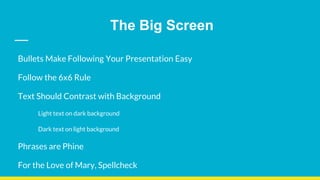 Presentation pointers (1) | PPTX