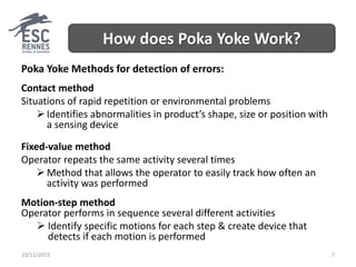 Poka Yoke | PPTX