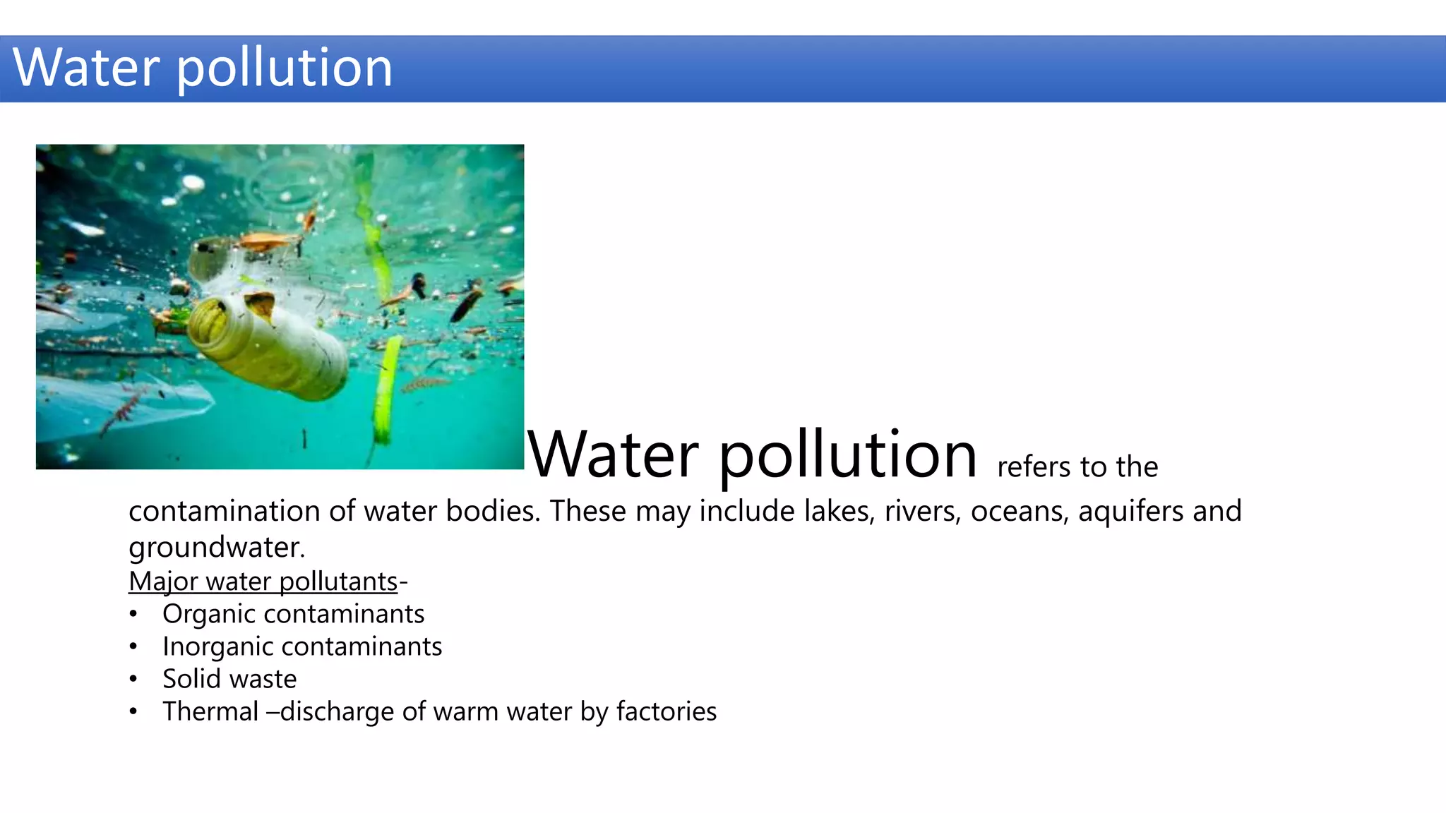 what is pollution? | PPT