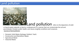 what is pollution? | PPT