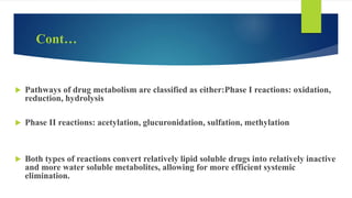 Presentation polymorphism affecting drug metabolism | PPTX