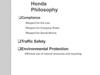 Honda & General Motor | PPTX | Automotive Industry | Industries