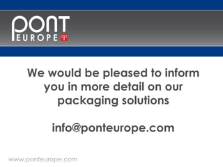 Pont Packaging | PPT