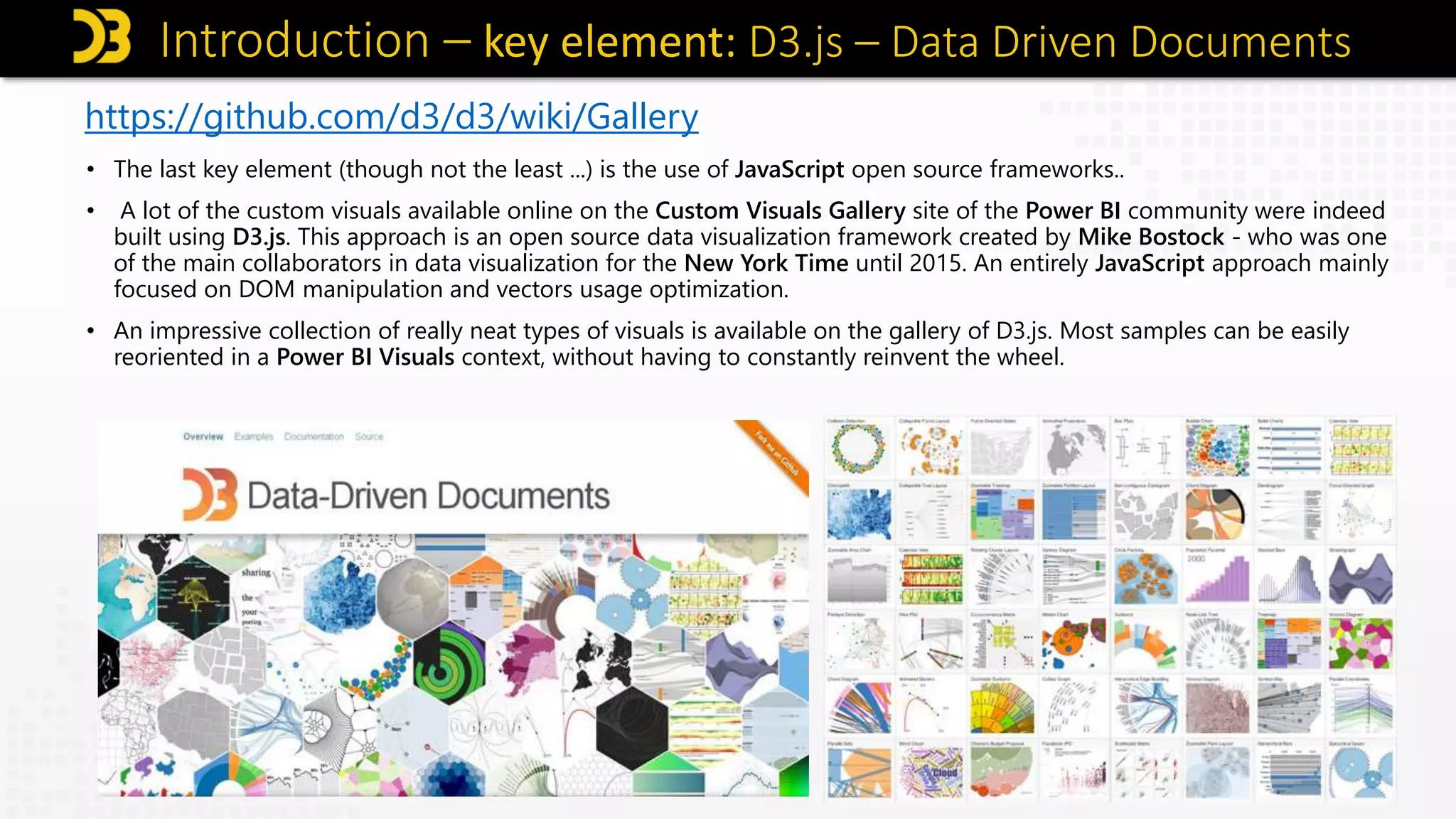 Creating custom visuals with Power BI Visuals CLI | PPTX