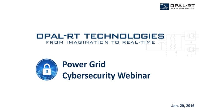 Power Grid Cybersecurity | PPT