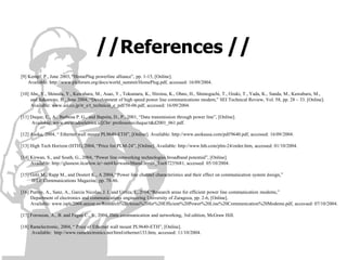 UOW-PowerLineCommunication(Presentation) | PDF | Computer Networking | Computing