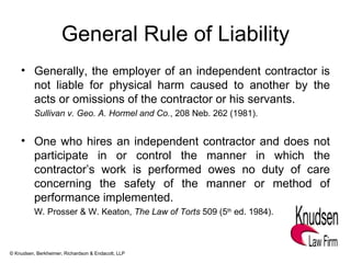 Contractor Liability | PPT
