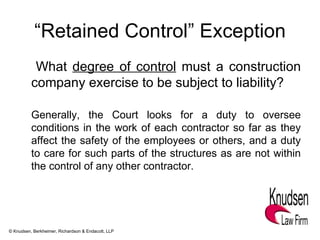 Contractor Liability | PPT
