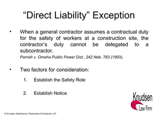 Contractor Liability | PPT