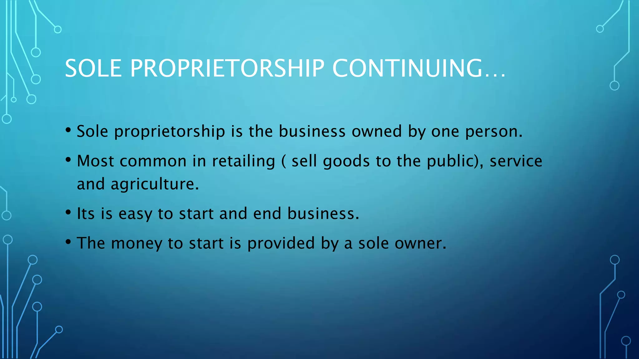 types of ownerships | PPTX