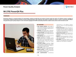 Presentación del sistema Power View para los estudios de calidad de ...