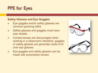 PERSONAL PROTECTION EQUIPMENT PRESENTATION SLIDE | PPT