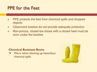 PERSONAL PROTECTION EQUIPMENT PRESENTATION SLIDE | PPT