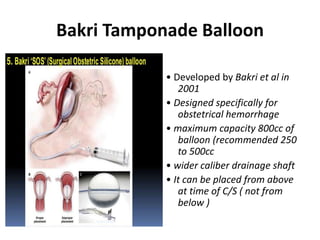 POSTPARTUM HEMORRHAGE | PPTX