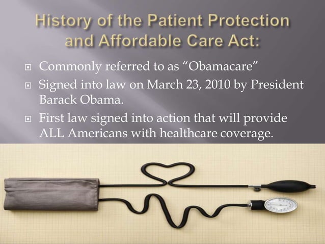 Affordable Care Act | PPTX