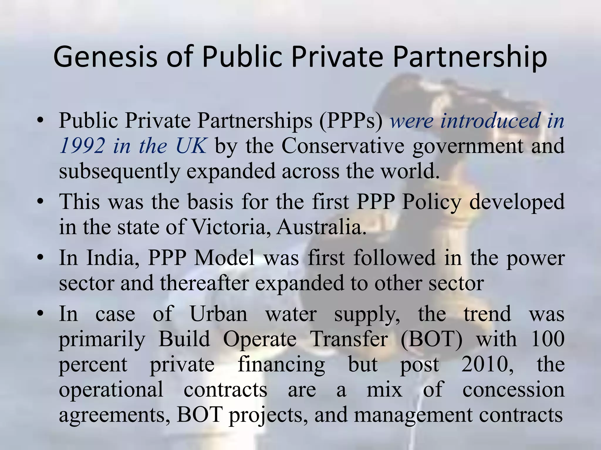 Presentation Public Private Partnership (PPP) | PPT Presentation Public Private Partnership (PPP) | PPT