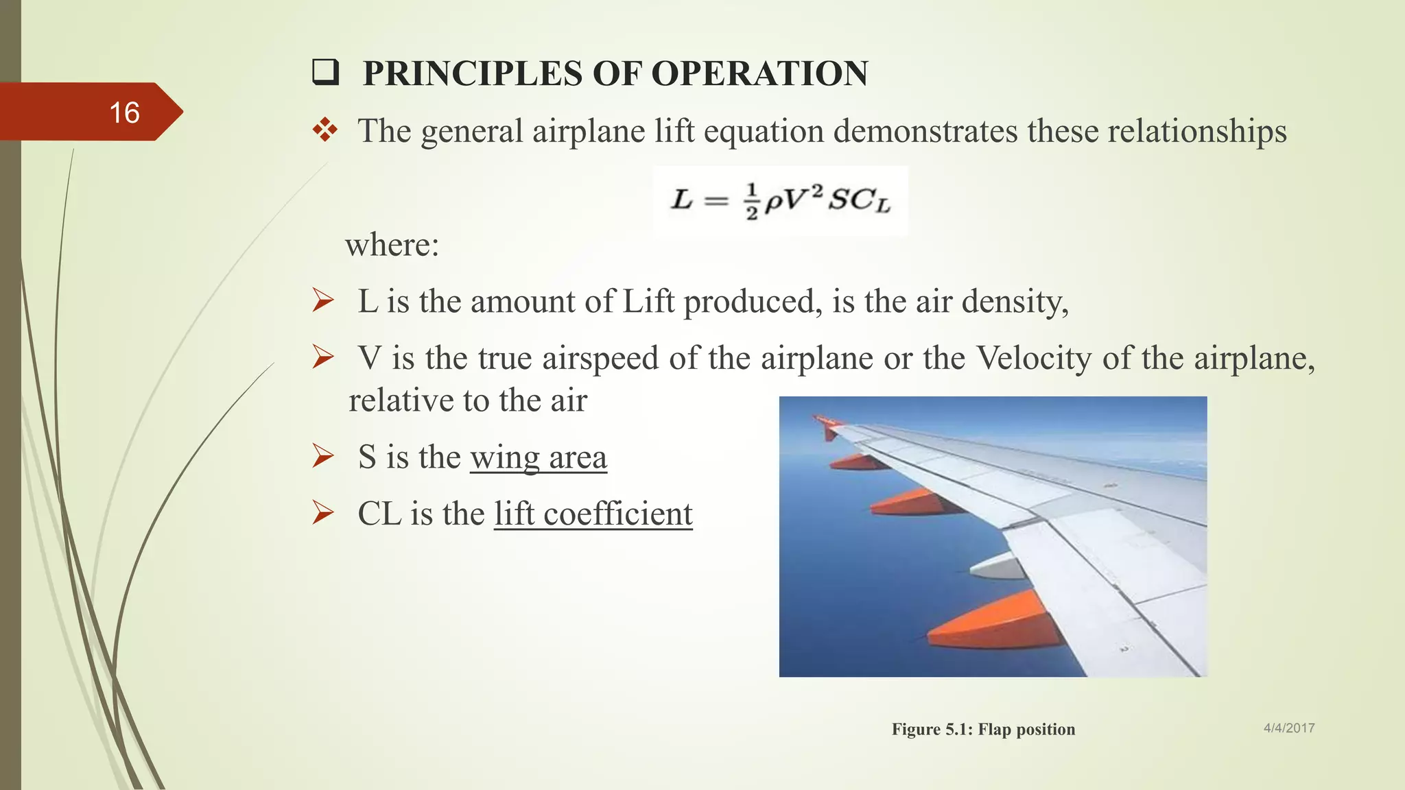 Air Plane Flap Mechanism | PPTX