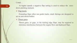 Air Plane Flap Mechanism | PPTX