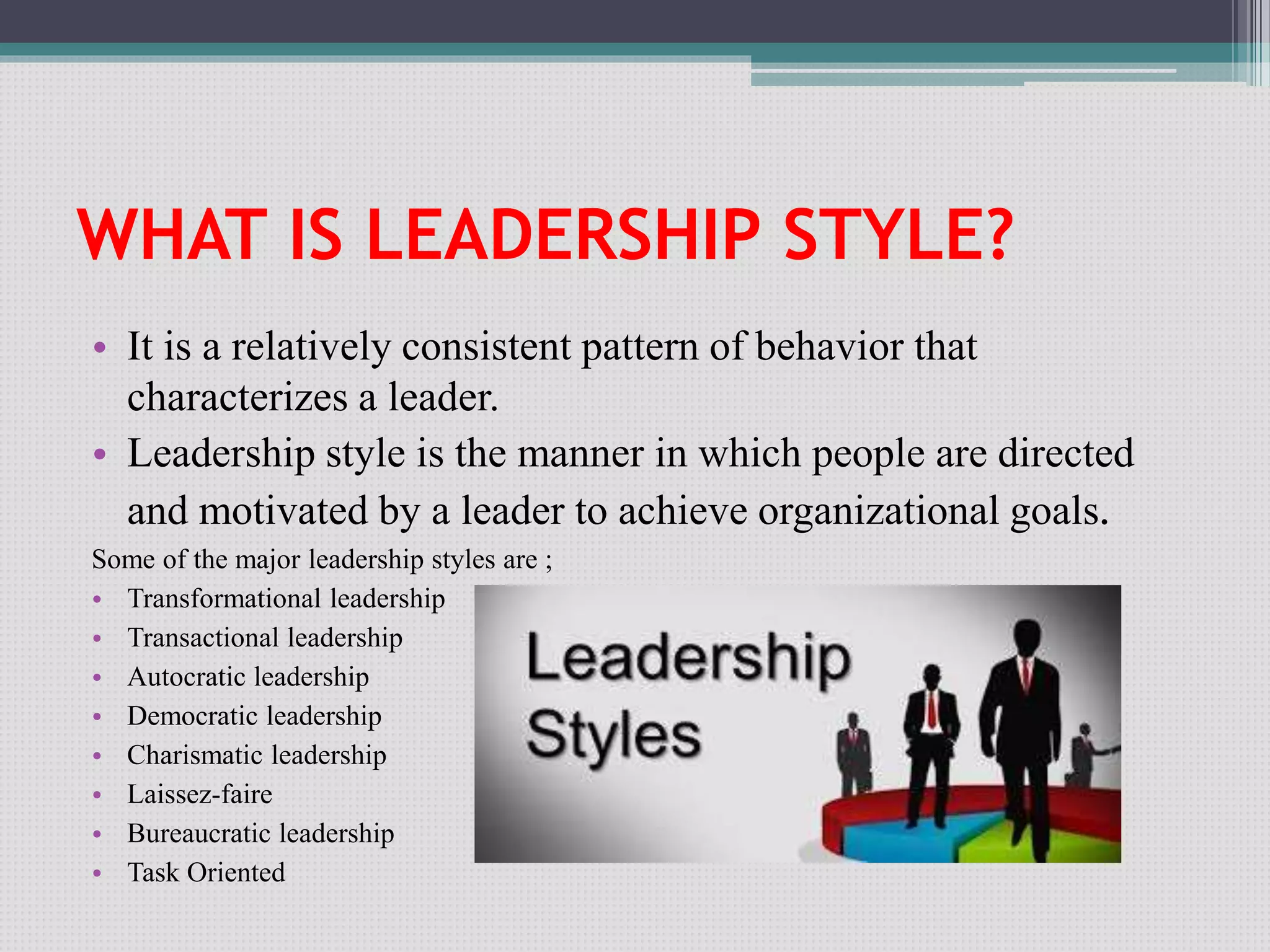 Leadership Styles | PPTX