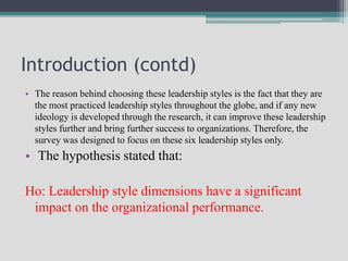 Leadership Styles | PPTX