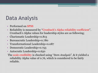 Leadership Styles | PPTX