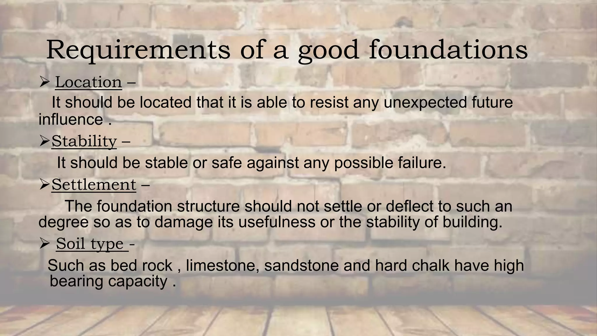 Building Foundation | PPTX