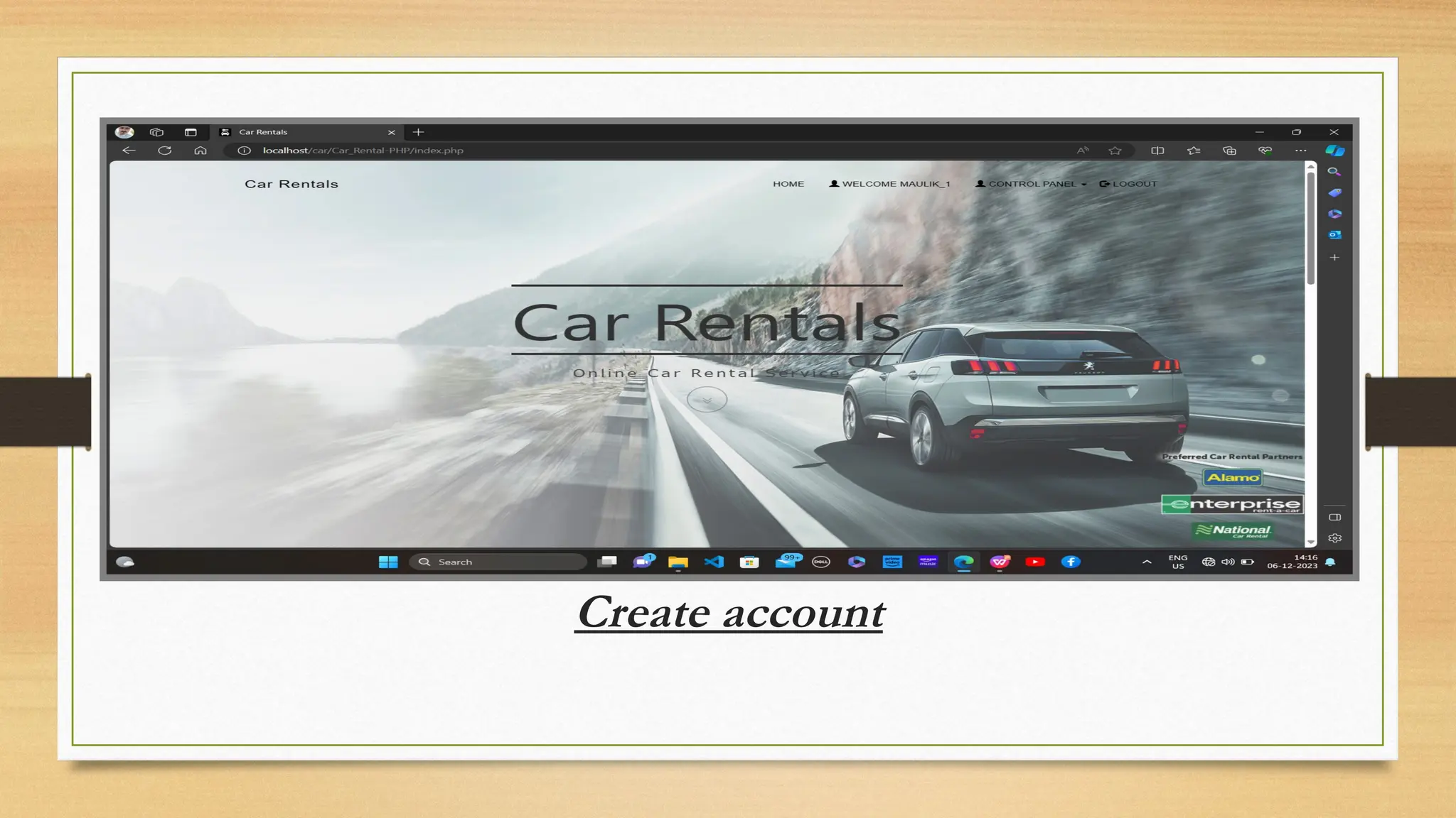 Online Car Rental System PHP and Mysql project | PPTX