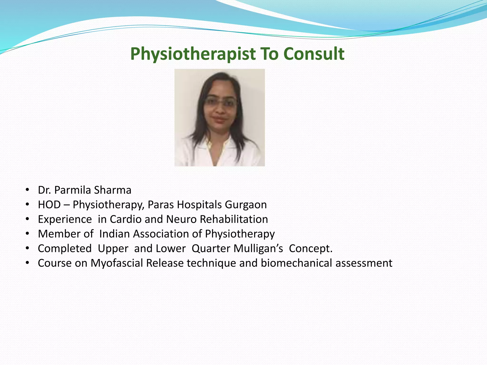 Things to know about Physiotherapy | PPT