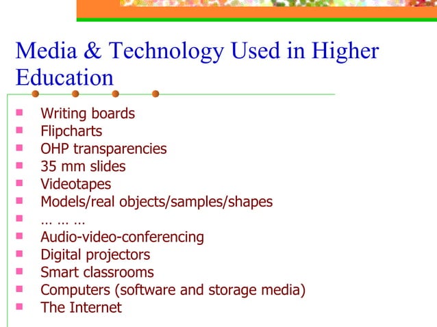 Information and Instructional Technologies | PPT
